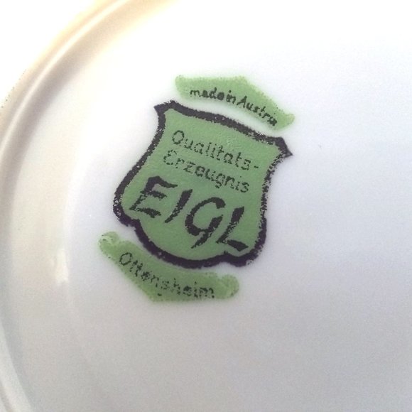 Qualitats Erzeugnis EIGL | Accents | Vintage Eigl Porcelain Demitasse ...
